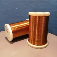 China 0.15mm Polyesterimide Enameled Copper Wire 180-200 Thermal Class for Small Generators for sale
