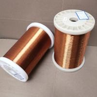 China 0.15mm Polyesterimide Enameled Copper Wire 180-200 Thermal Class for Small Generators for sale