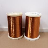 China 0.19mm Magnet Copper Enameled Wire 200℃ Polyesterimide Self Adhesive Frameless Coil for sale