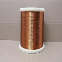 China Polyester Imine Copper Coated Magnet Wire 0.14mm Class 220 Self Adhesive for sale