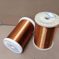 China Round Copper Enamelled Self Adhesive Wire 0.2mm Custom Thermal Class 155-240 for sale