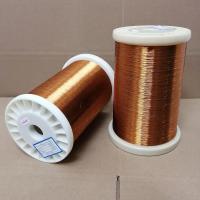 China 200 Polyesterimide Self Bonding Enameled Copper Magnet Wire For Magnetic Induction Coils for sale