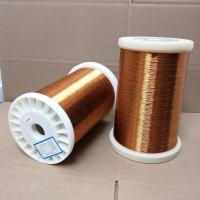 China 200 Polyesterimide Self Bonding Enameled Copper Magnet Wire For Magnetic Induction Coils for sale