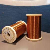 China 200 Polyesterimide Self Bonding Enameled Copper Magnet Wire For Magnetic Induction Coils for sale
