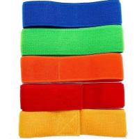 China Colorful High Elastic Hook And Loop Straps Eco Friendly Comfortable For Waist Cinching for sale