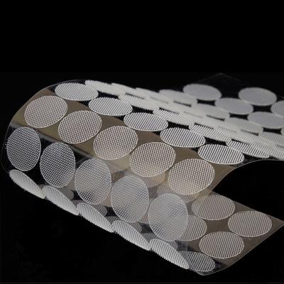 China Transparent Hook And Loop Stickers Waterproof Temperature Resilience 10MM 15MM 20MM 25MM for sale