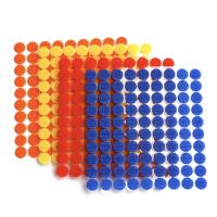 China Customization Adhesive Hook And Loop Double Sided Hook And Loop Dot 10mm for sale