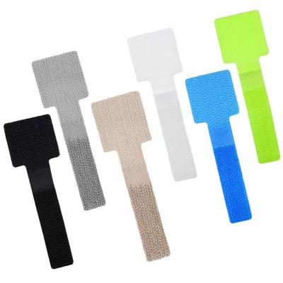 China Colorful Hook And Loop Cable Ties Snap On High Tensile And Shear Strength For Computer for sale