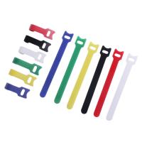China T Shaped Cat Head Cable Management Straps 10mm 70% Polyester 30% Nylon Household for sale