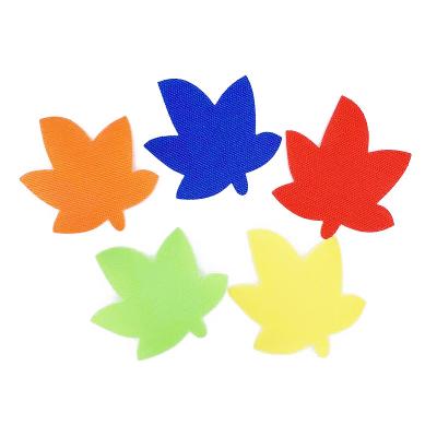 China Irregular Polka Adhesive Hook And Loop Handcrafted Hook and Loop Stickers For Kindergartens for sale