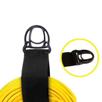 China Flower Style Buckle Cable Management Tape For Wire And Water Pipe Organization And Storage for sale