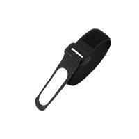 China Writable Hook And Loop Cable Management Plastic Hook 70% Polyester Reusable for sale