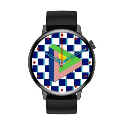 China Round Ip68 Water Resistant Smart Watch With 1.44 Inch Full Touch Screen for sale