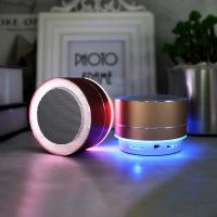 China OEM Bluetooth Speaker Portable , LED Display Speaker 350mAh 3 Hours Playing Time for sale