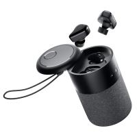 China BT 5.1 Wireless Bluetooth Speaker 2 In 1 TWS 9d Bass Sound Portable for sale
