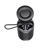 China Outdoor Hifi Bass Wireless Earbuds With Speaker Case Bt 5.1 Handsfree OEM for sale