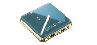 China Slim Lightweight Power Bank 20000mah Recyclable With LED Lighting for sale