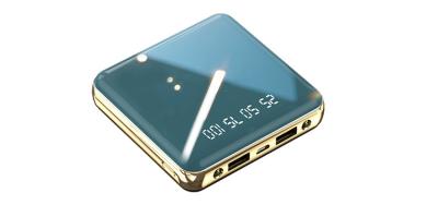 China Slim Lightweight Power Bank 20000mah Recyclable With LED Lighting for sale
