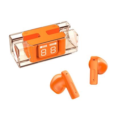 China BT5.3 E90 True Wireless ANC Earbuds Transparent Multiple Colors With Charging Box for sale
