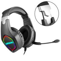 China 20Hz Surround Stereo Bluetooth Gaming Headphones With Microphone LED Lights for sale