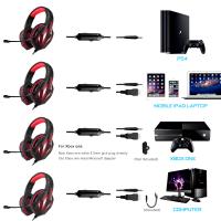 China 20000Hz PC Game Headphone , 20mW Wired Gaming Headset ROHS Certificate for sale