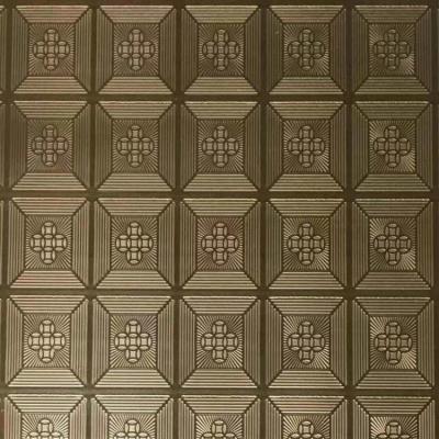 China Gold Rose Color Plating Embossed Stainless Steel Sheet Metal 4x8 for sale