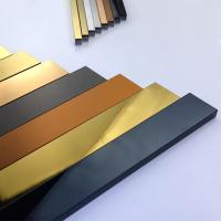 China Customized Size 304 Stainless Steel U Profile with Colorful Finished for sale
