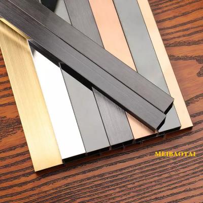 China Simple and Convenient Installation Stainless Steel Tile Trim for sale