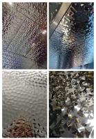 China Ss304 201mm Mirror Color Water Ripple Sheet Decoration Booth ,  Ceiling，Wall ,  Cup for sale