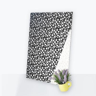 China Silver Super Mirror 304 Grade Etched Stainless Steel Sheet with 1.00mm Thickness for sale