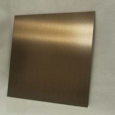 China Brushed Finished Customized Color Plating SS Sheet Four Feet for sale