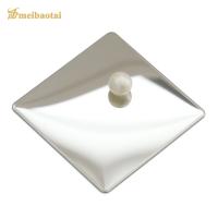 China Mirror Finish Decorative Stainless Steel Sheet 4x8 Size 0.6mm Thickness for Elegant Wall and Ceiling Decor for sale