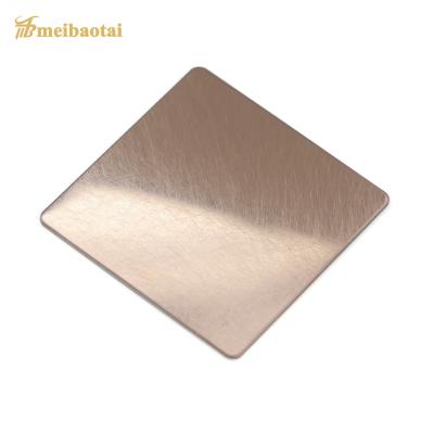 China 5000mm Length 304 Grade Viberation Technique Decorative Stainless Steel Sheet Metal for sale