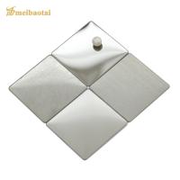 China 0.55mm Thick Brushed 304 Stainless Steel Sheet Four Feet Size for Kitchen Decoration for sale