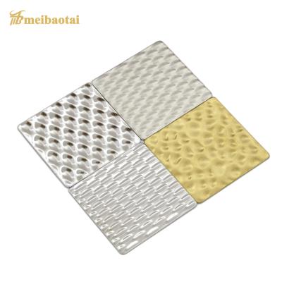 China 304 Stainless Steel Decorative Plate with Water Ripple Pattern and Mirror Surface for Elegant Design for sale