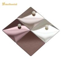 China ASTM Cold Rolled Stainless Steel Plate Gold Rose Four Feet for sale