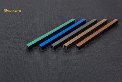 China 304 Stainless Steel Tile Trim U Slot Color Mirror Finished Size u6-u50 for sale