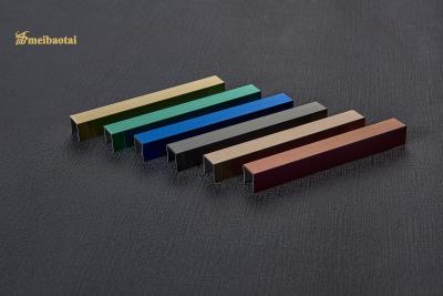 China V Grooved Stainless Steel U Trim 10mm Building Materials for sale