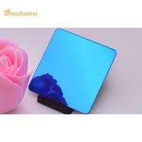 China Mirror Finish JIS Standard Decorative Stainless Steel Sheet 0.8mm Thickness for Wall Panels for sale