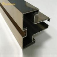 China Irregular Shaped Grade 304 Stainless Steel Tile Trim Decorate Wall Edge for sale