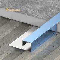 China T50 Grade 201 304 Stainless Steel Tile Trim Thickness 0.65MM for sale