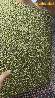 China Green Pink Color Embossed Stainless Steel Sheet 2438mm Length for sale