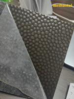 China Customized Pattern PVD Coated Golden Embossed Stainless Steel Sheet with 0.85mm Thickness for sale