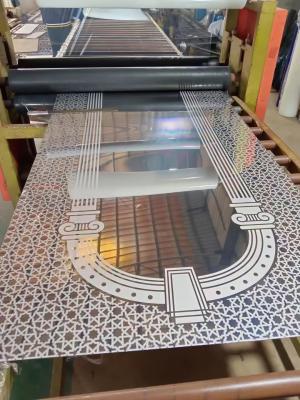 China 0.95mm Thickness JIS Standard PVD Color Coated Elevator Stainless Steel Sheet Plate for sale