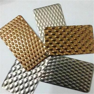China Stamped 3D Wall 304 Stainless Steel Plate with Mirror Surface and ASTM Standard for sale