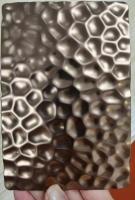 China Honeycomb Stamped Decorative Stainless Steel Plate Sustainable 304 Stainless Steel Sheet for sale
