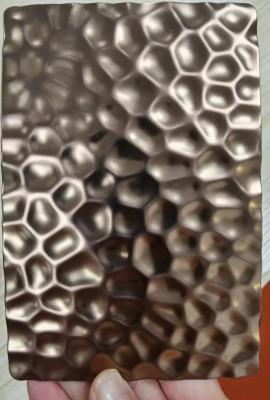 China Honeycomb Stamped Decorative Stainless Steel Plate Sustainable 304 Stainless Steel Sheet for sale