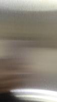 China 0.55mm Thickness Hairline Finish Grey Color Coated 201 Stainless Steel Sheet for Kitchen Applications for sale