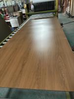 China Imitation Solid Wood Grain Stainless Steel Sheets Hotel Decoration for sale