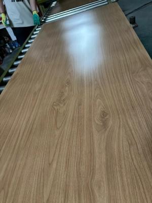 China 201 304 Imitation Wood Grain Stainless Steel Sheets Door Hotel Decoration for sale